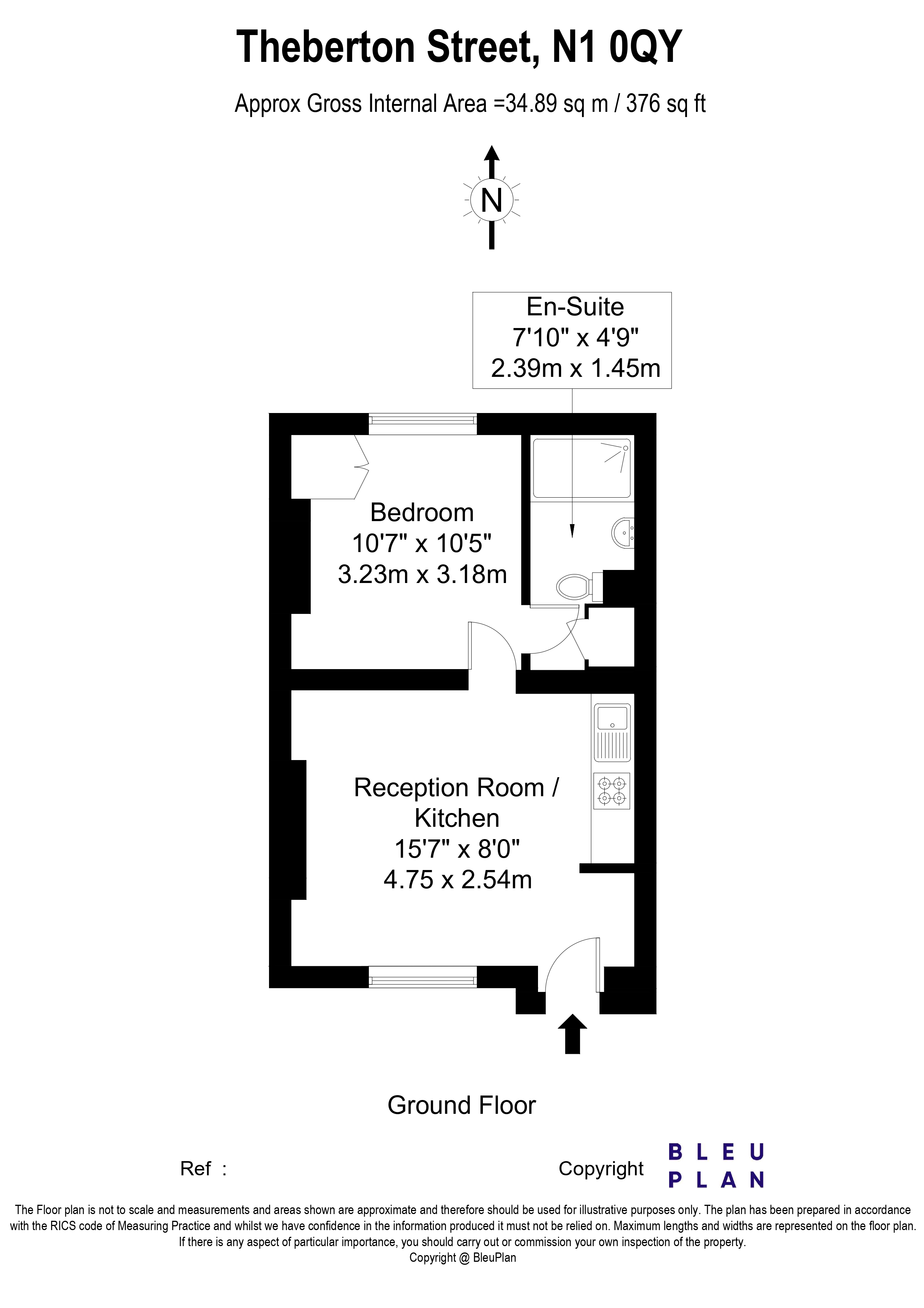 1 bedroom property located in the heart of Angel