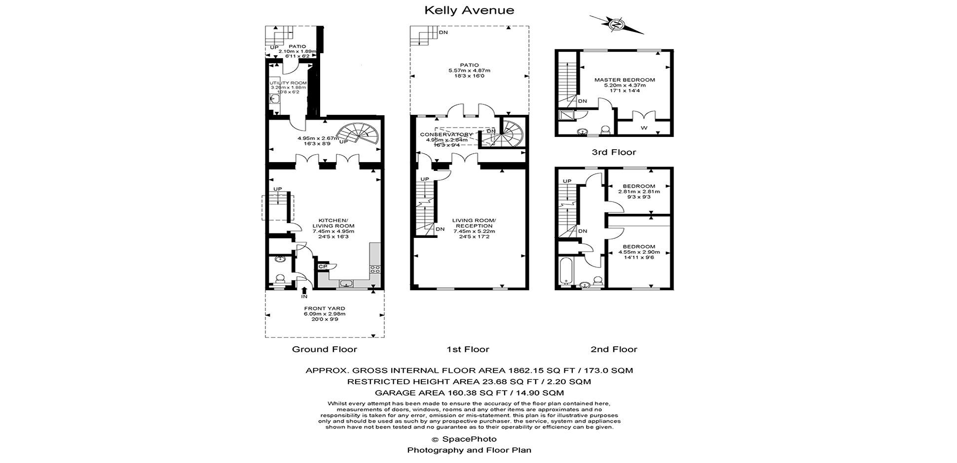 Delightfully spacious 3 Bedroom House in Kelly Avenue SE15